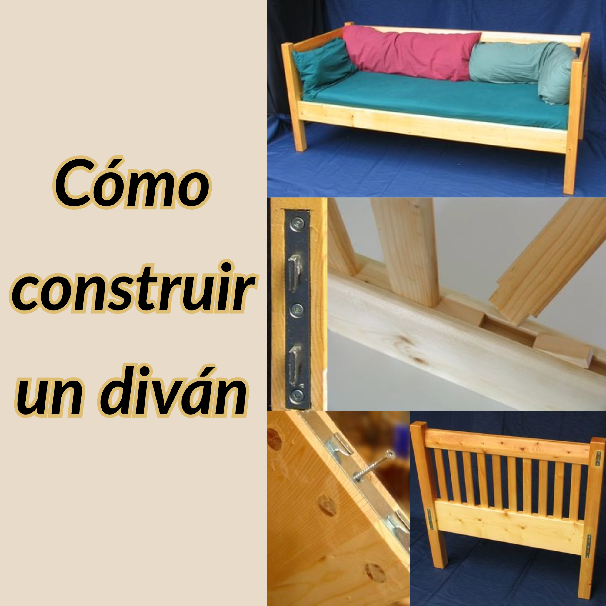 Cómo construir un diván - Mundo De Bricolaje